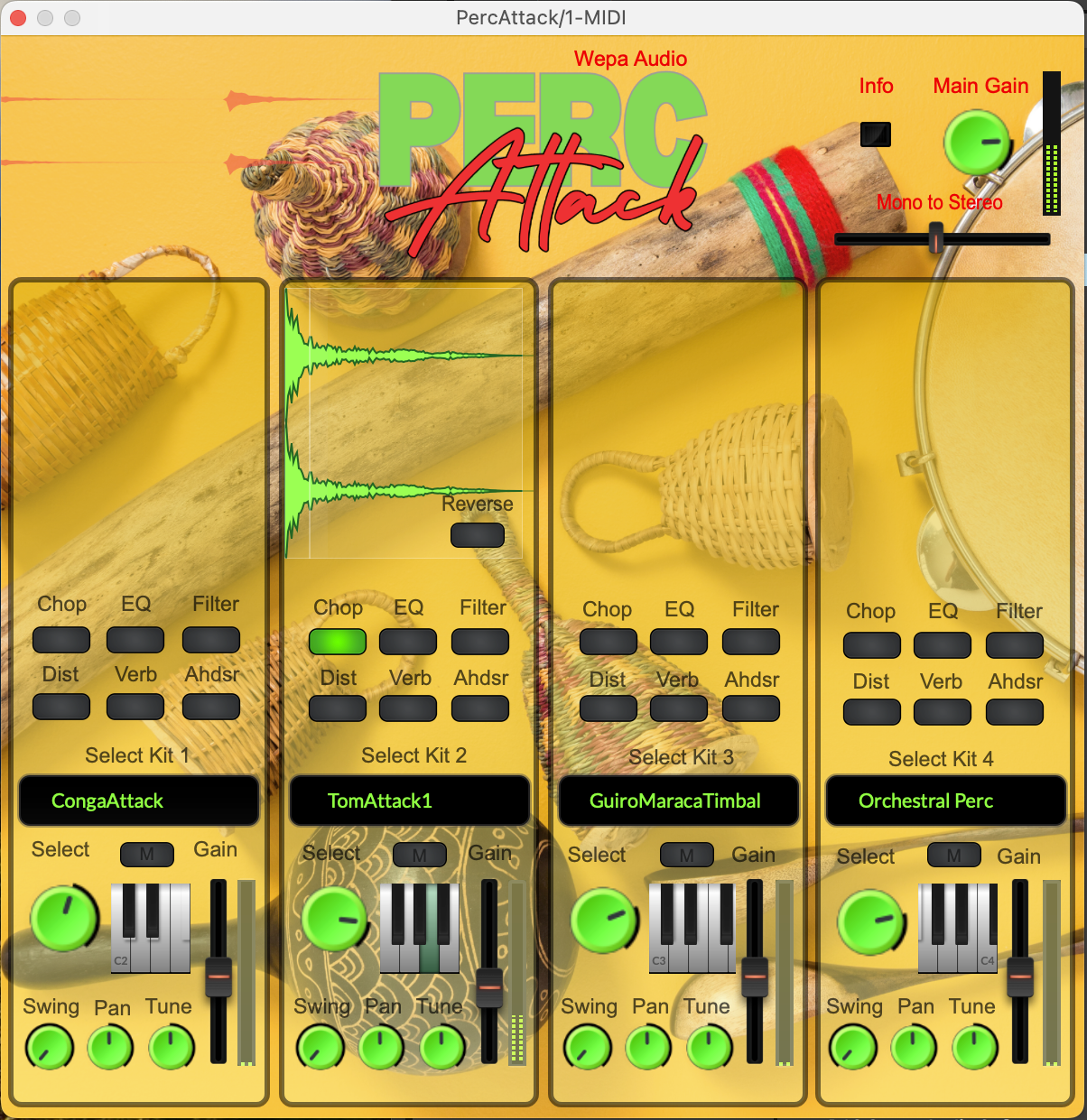 Percussion Attack – Wepaaudio